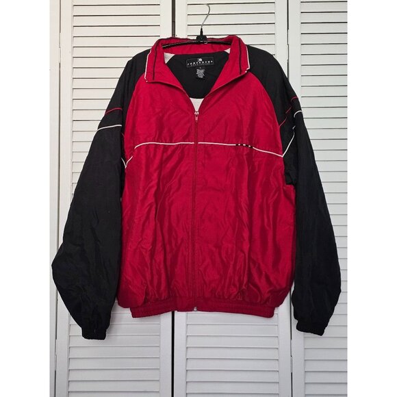 Consensus | Jackets & Coats | Vintage Consensus Sportswear Red Black ...